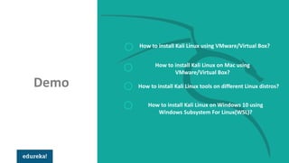 How to install Kali Linux? | Edureka | PDF