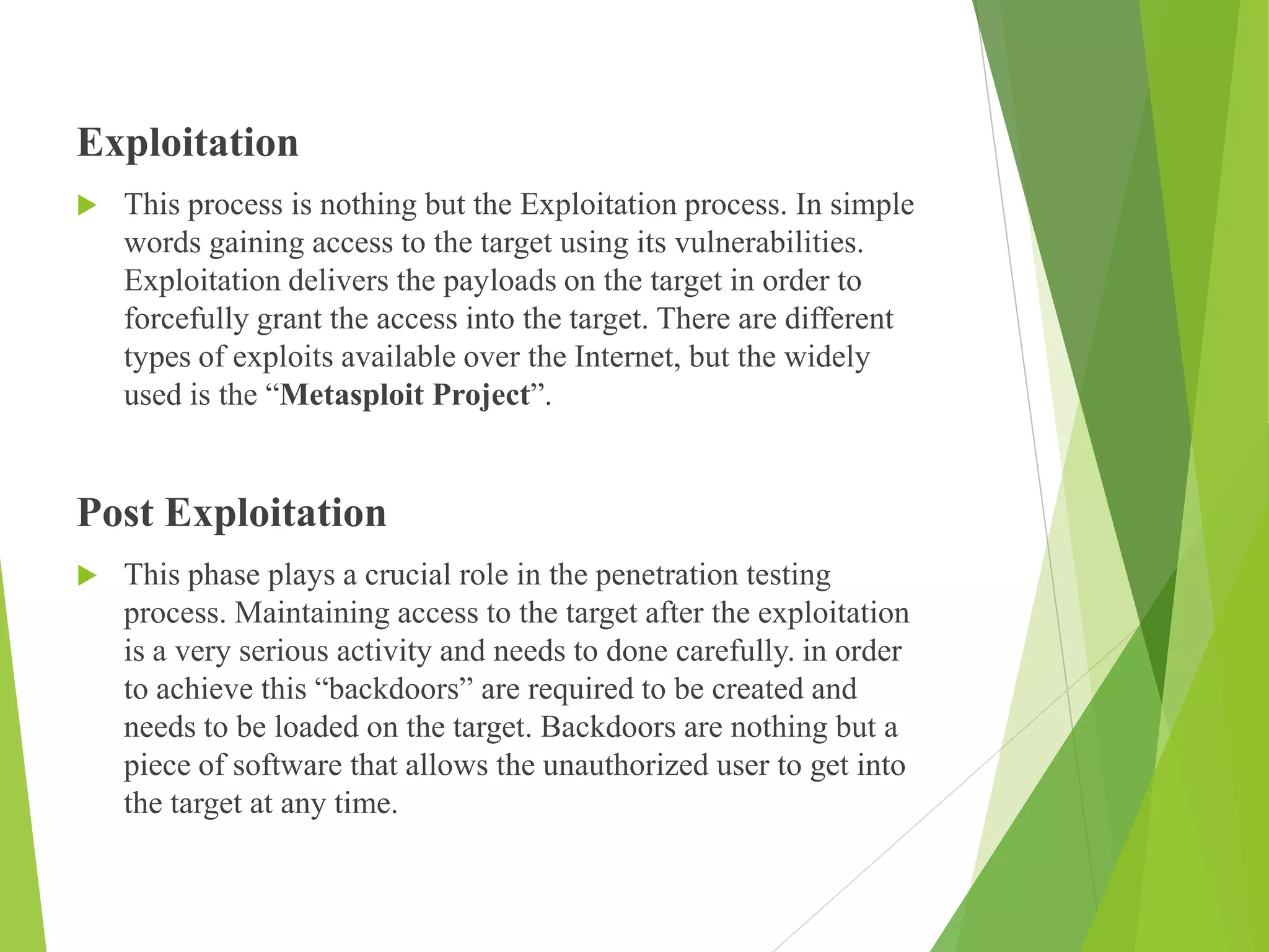 penetration test using Kali linux ppt | PDF