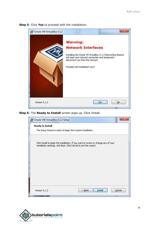 Kali linux tutorial | PDF