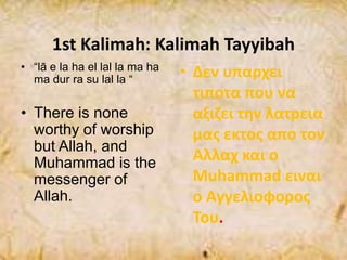 Kalimahs of Islam | PPT