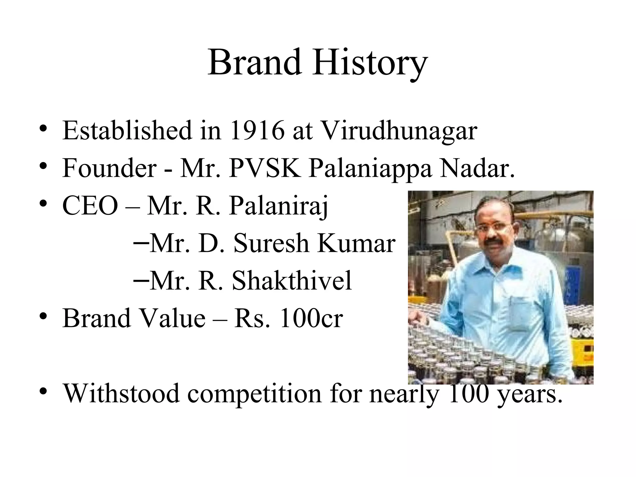 Brand Management of Kalimark – a unique taste | PPT