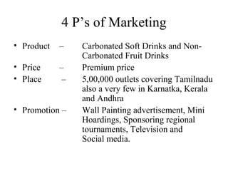 Brand Management of Kalimark – a unique taste | PPT