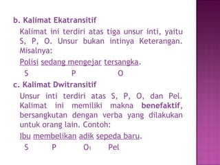 Kalimat dalam bahasa indonesia | PPT
