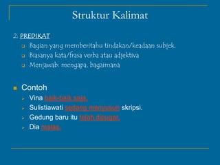 Kalimat dalam bahasa indonesia | PPTX