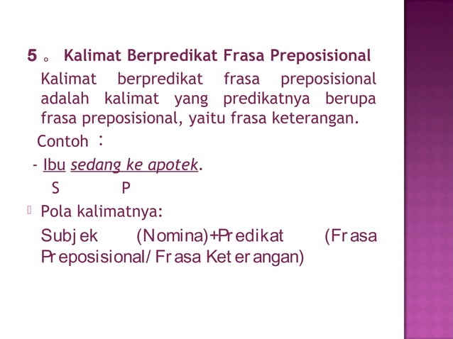 Kalimat Dalam Bahasa Indonesia | PPT