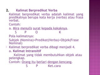 Kalimat Dalam Bahasa Indonesia | PPT