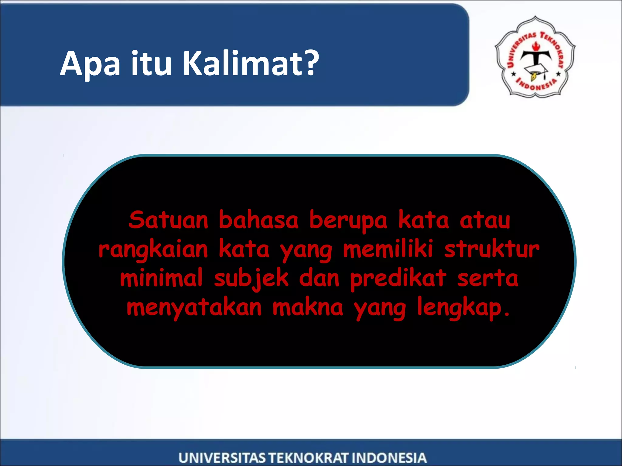 Kalimat dan kalimat_efektif | PPT