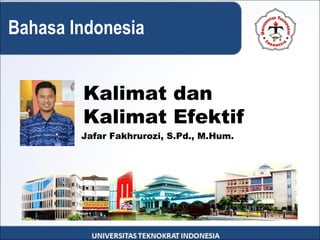 Kalimat dan kalimat_efektif | PPT