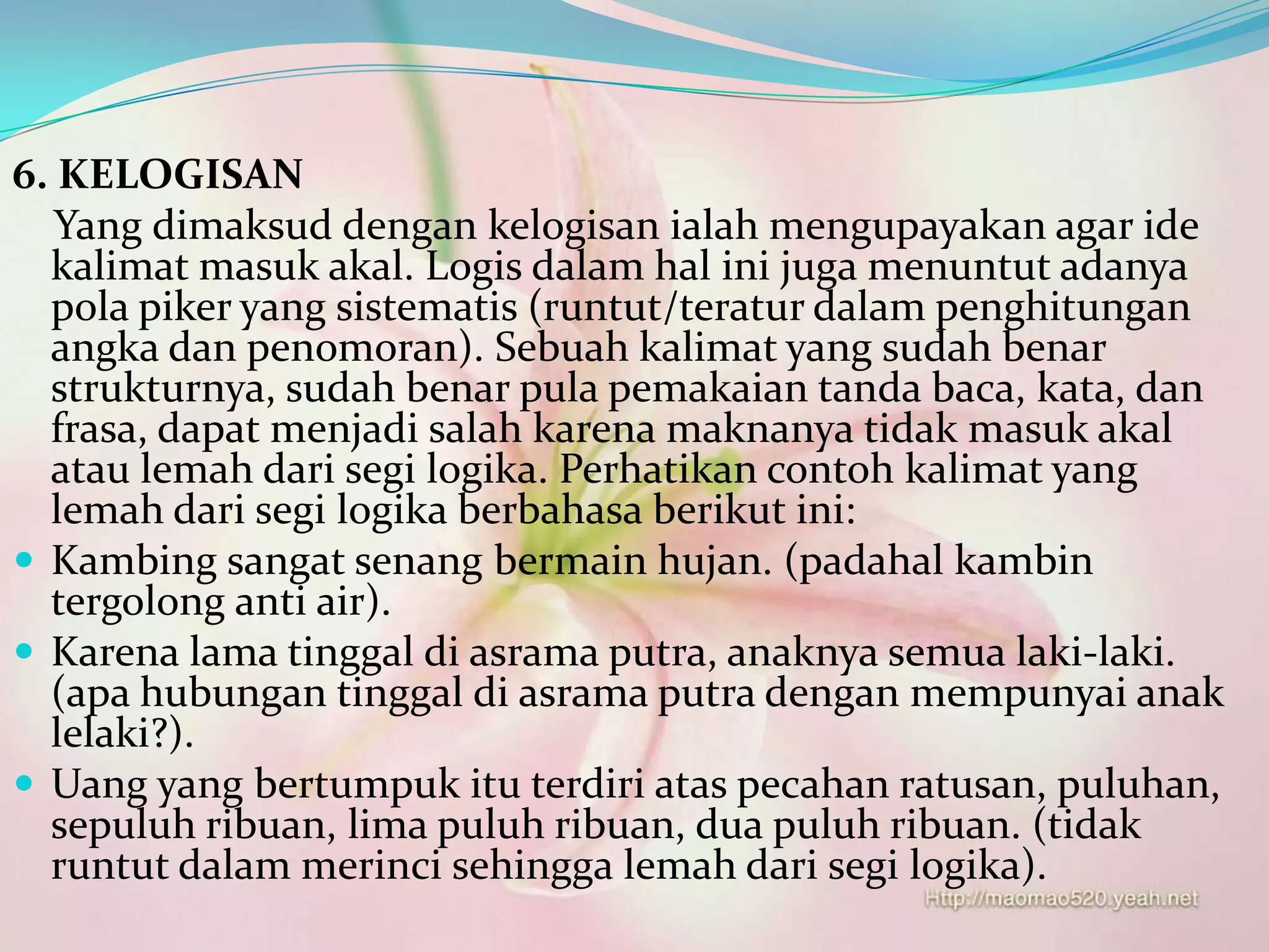 Kalimat efektif ppt | PPTX