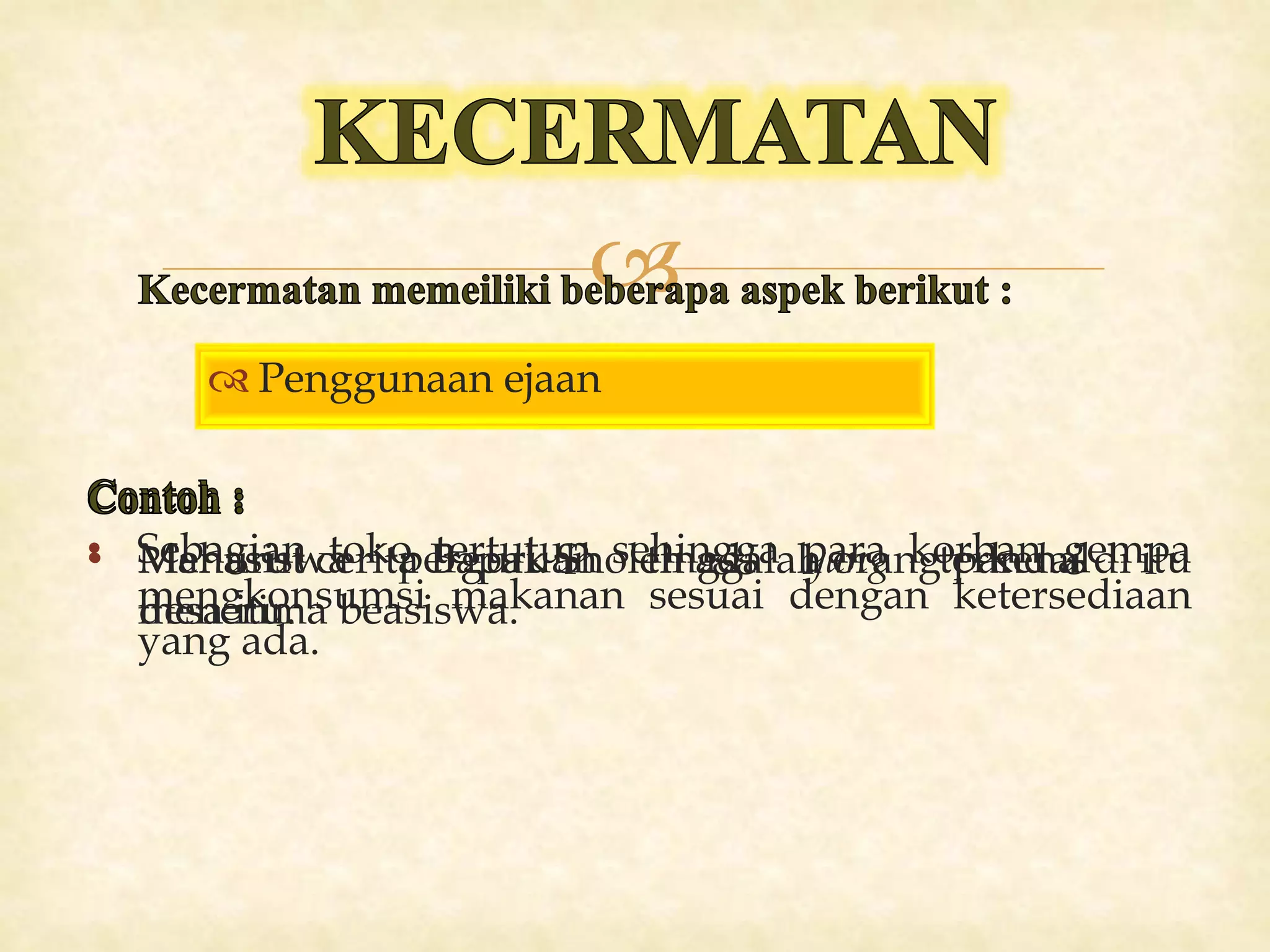 Kalimat efektif present | PPTX