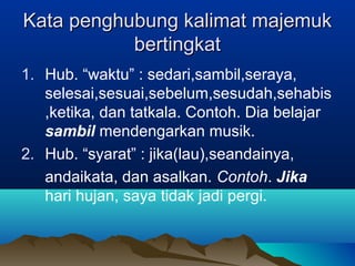 Kalimat majemuk bertingkat | PPT