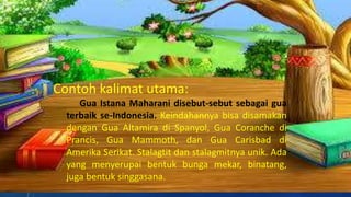 Materi Bahasa Indonesia Kalimat Utama dan Ide Pokok | PPTX