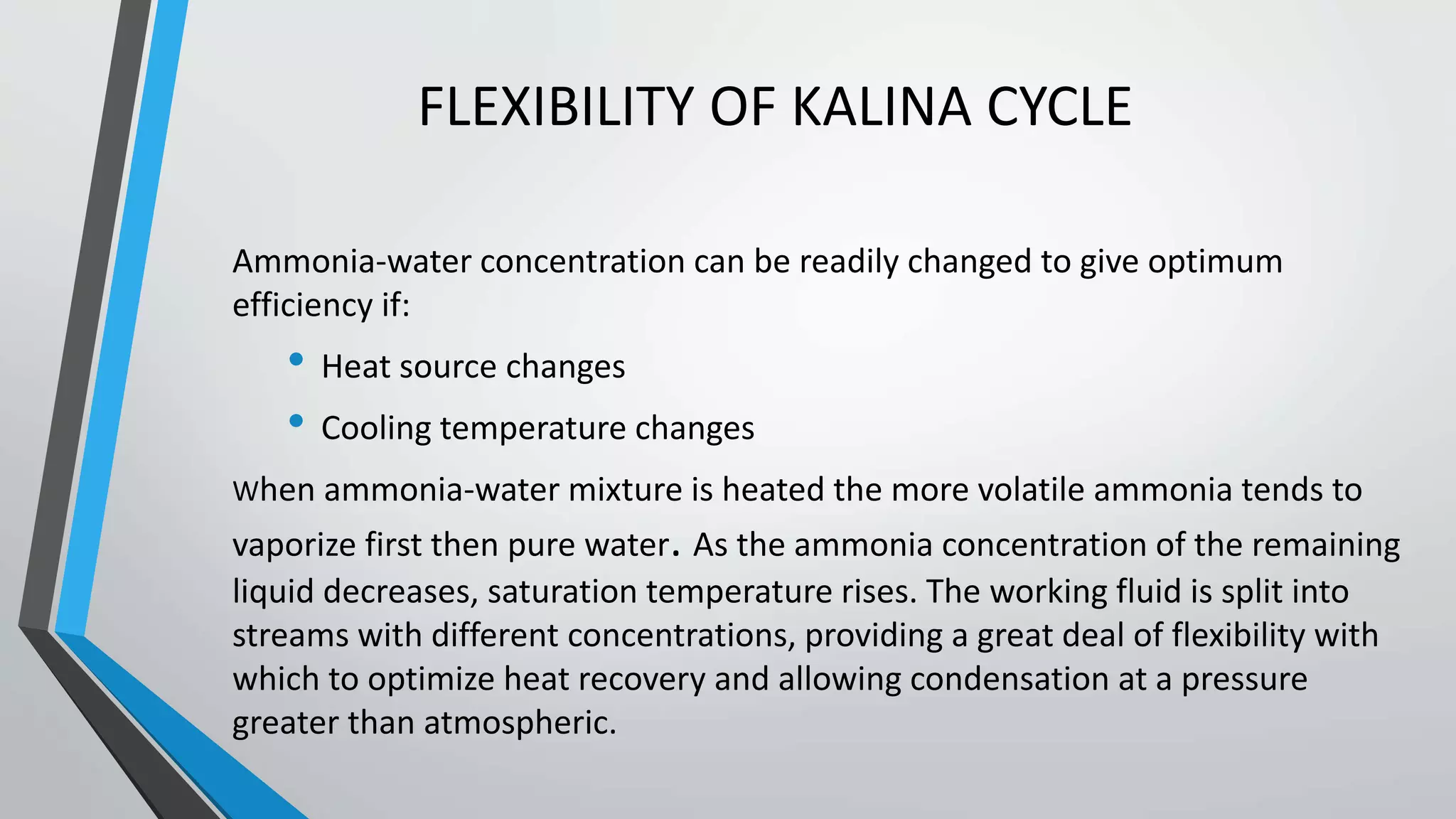 Kalina cycle | PPTX