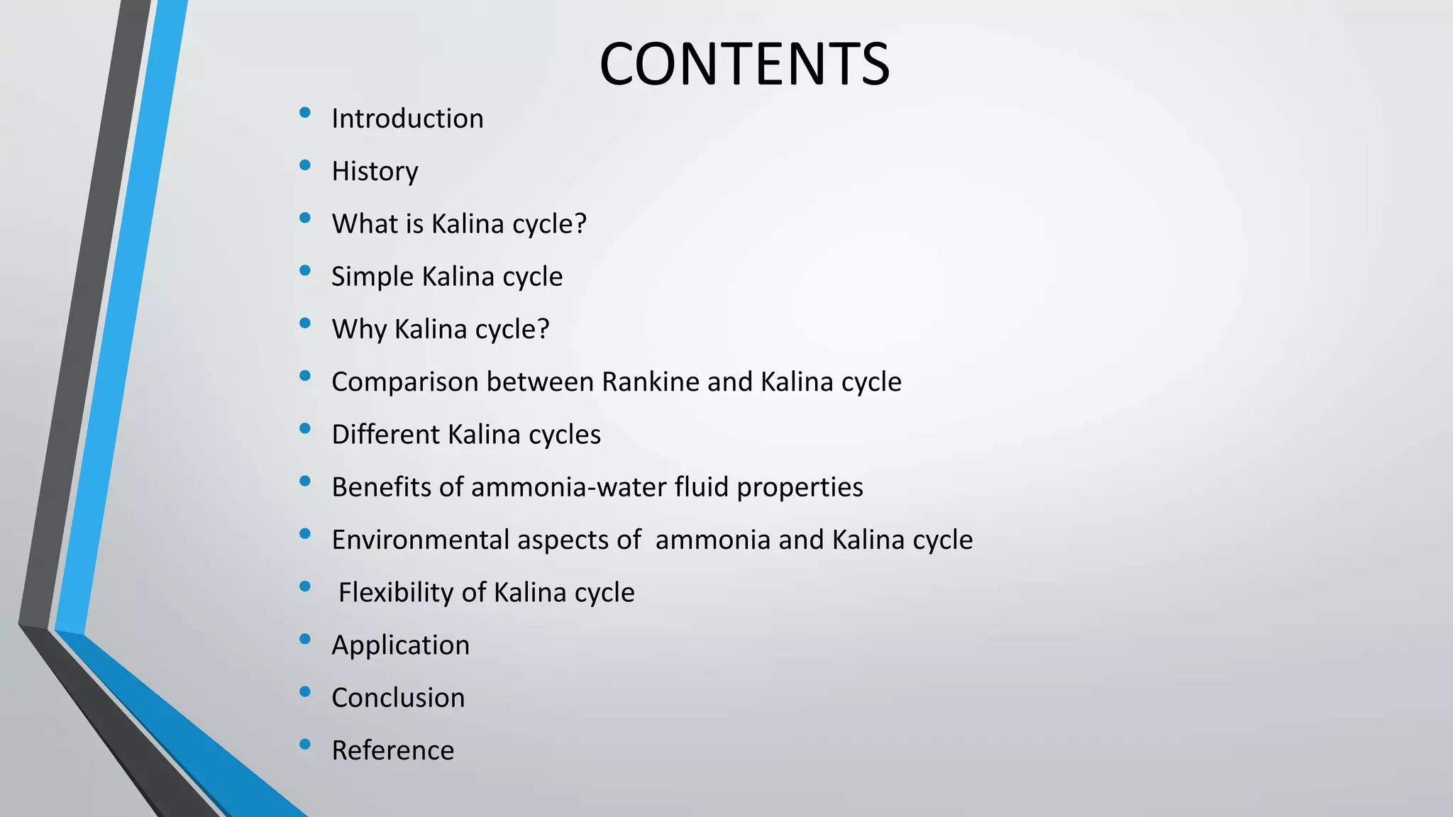 Kalina cycle | PPTX