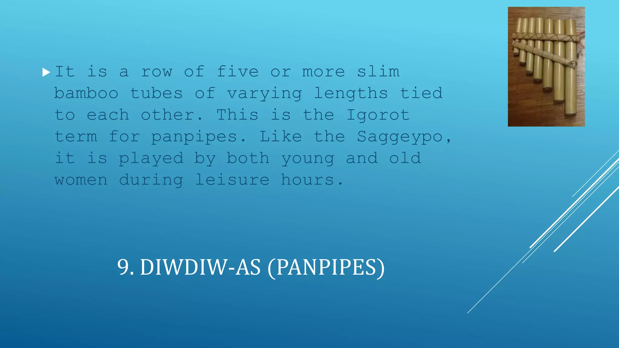 Kalinga ethnic instruments | PPTX