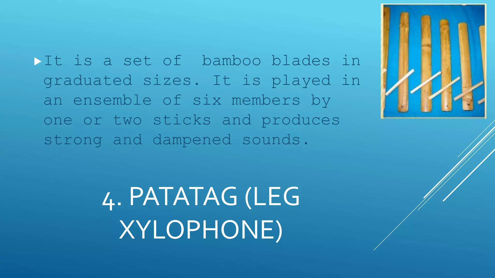 Kalinga ethnic instruments | PPTX