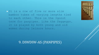 Kalinga ethnic instruments | PPTX