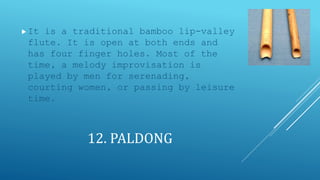 Kalinga ethnic instruments | PPTX