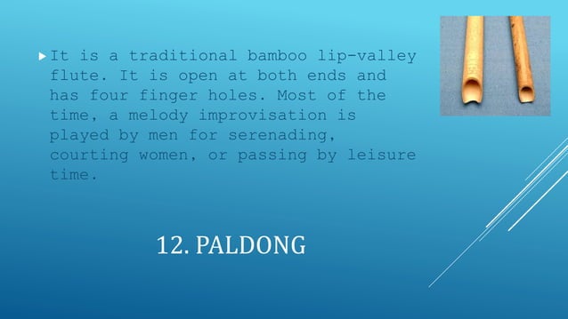 Kalinga ethnic instruments | PPTX