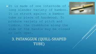 Kalinga ethnic instruments | PPTX