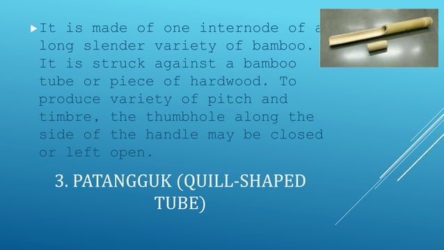 Kalinga ethnic instruments | PPTX