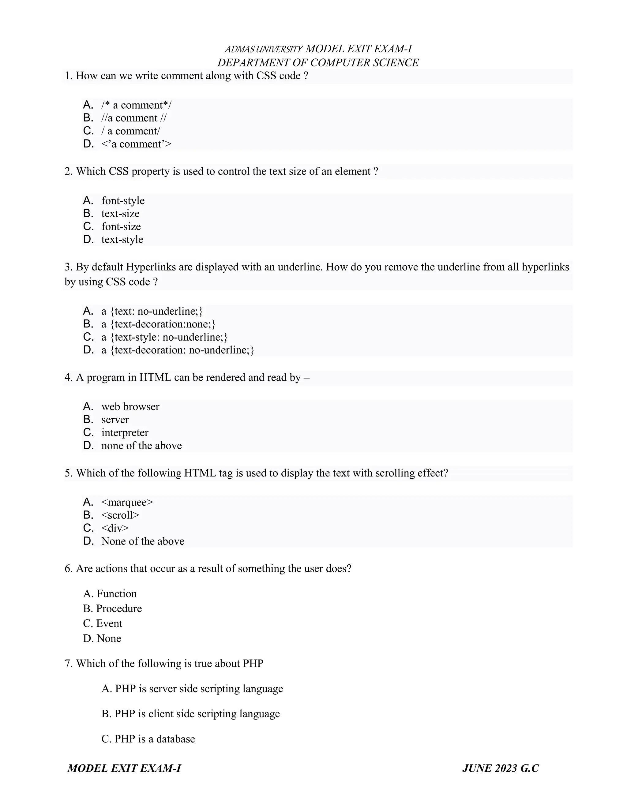Kality CS Model_Exit_Exams_with_answer - Copy (2).doc