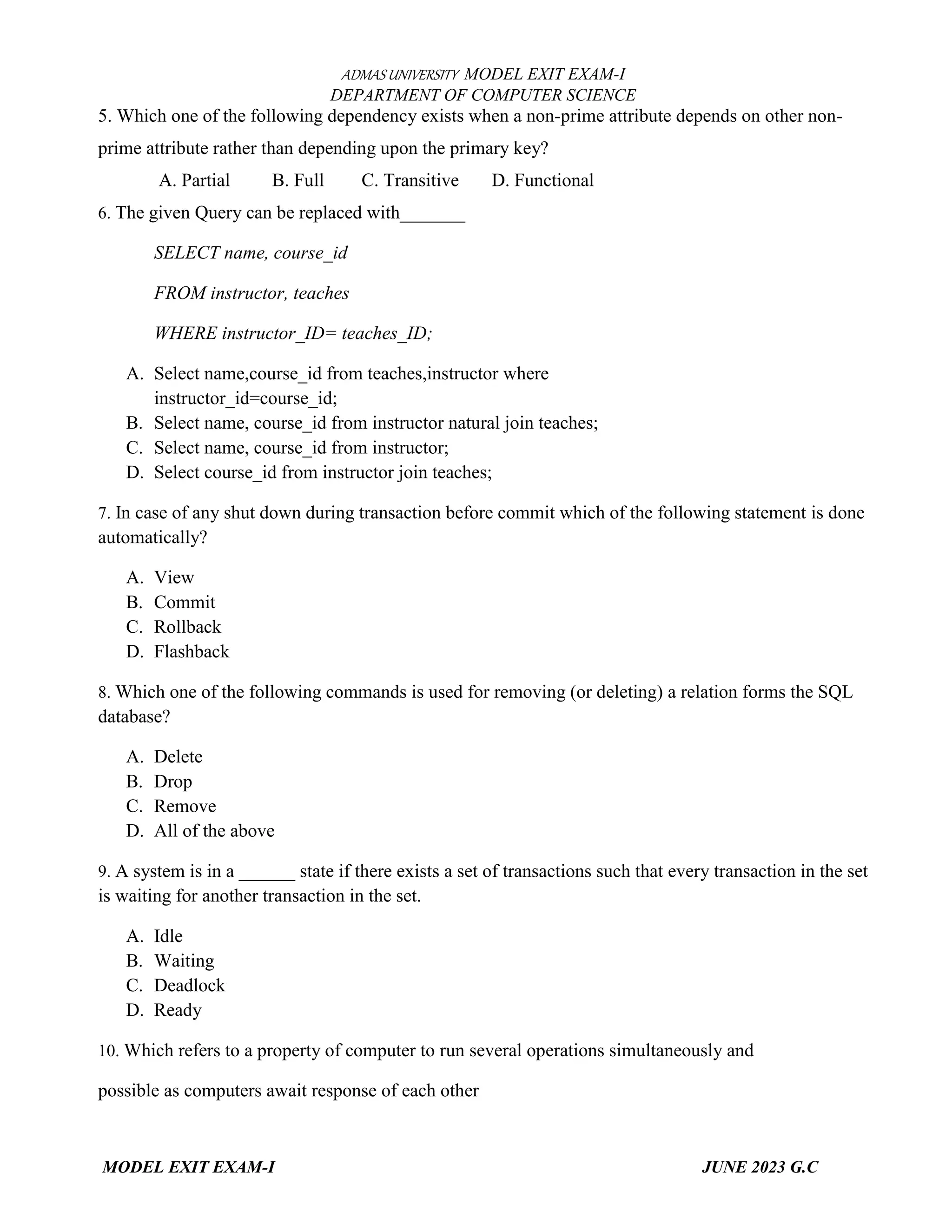 Kality CS Model_Exit_Exams_with_answer - Copy (2).doc