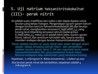 Sifat Fisik dan Kimia Kalium | PPTX