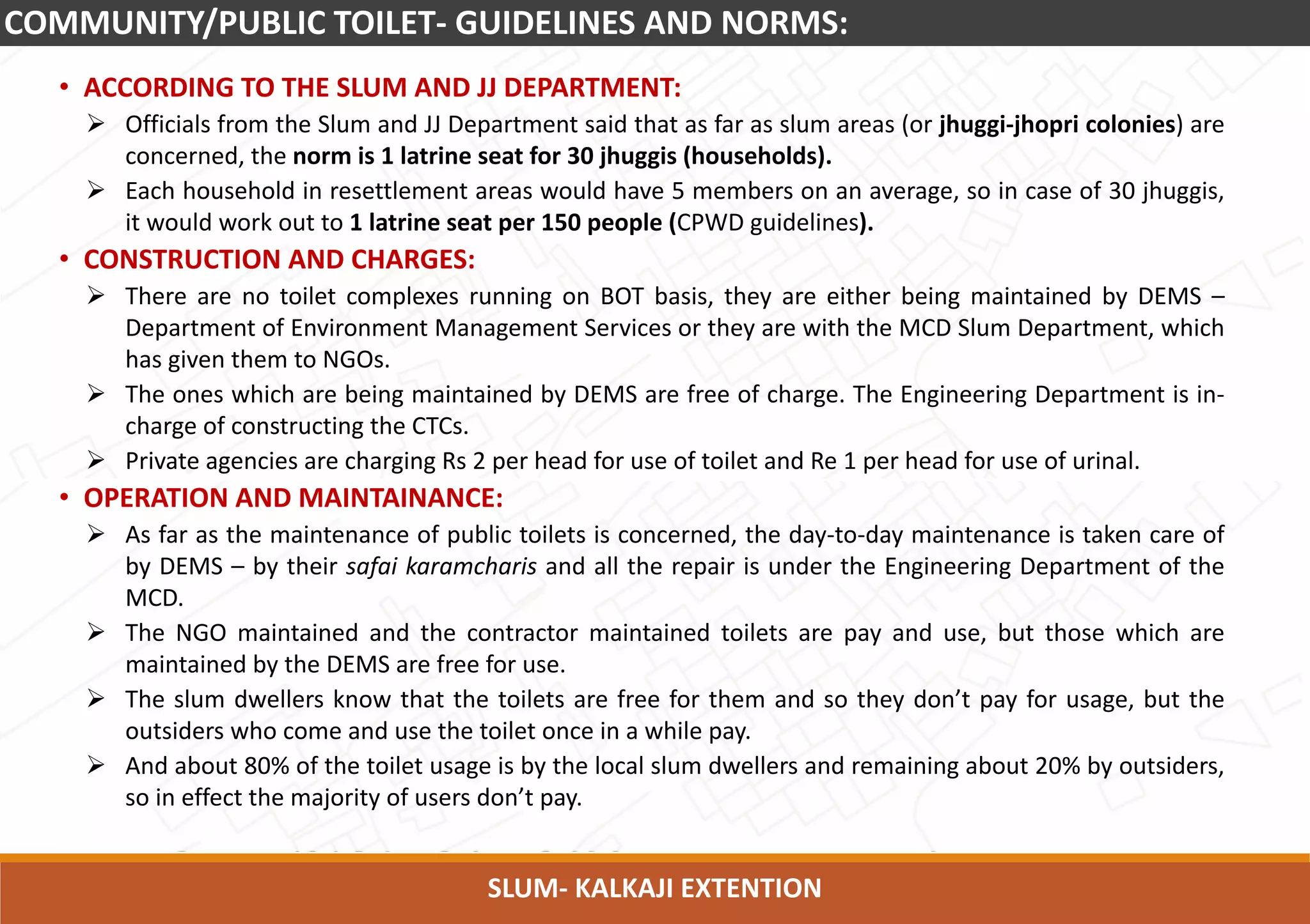 Kalkaji slum, delhi | PDF