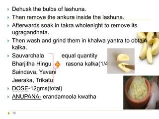 Kalka Kashaya Kalpana | PPTX