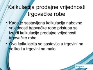 Kalkulacije | PPT