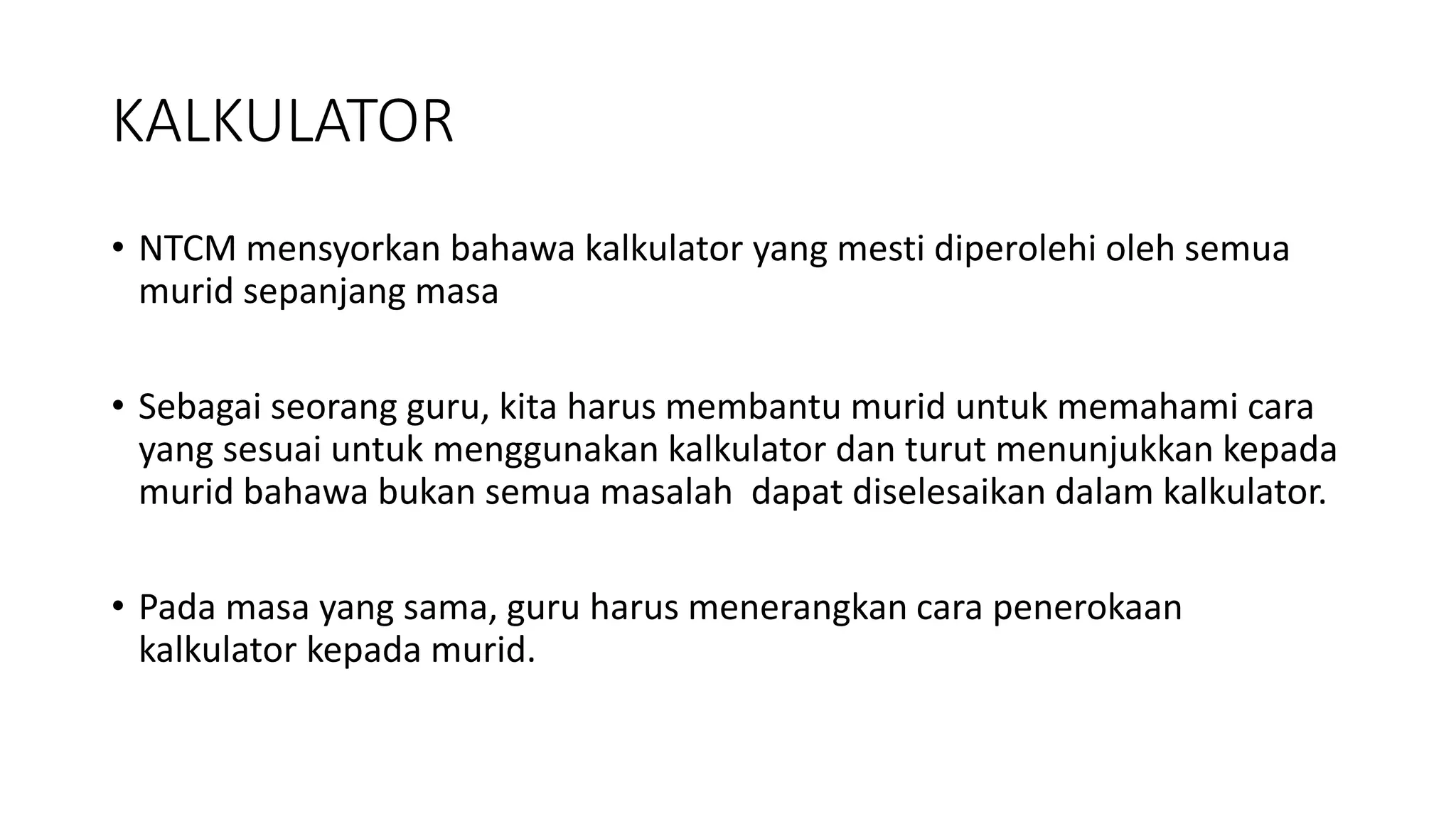Kalkulator | PPT