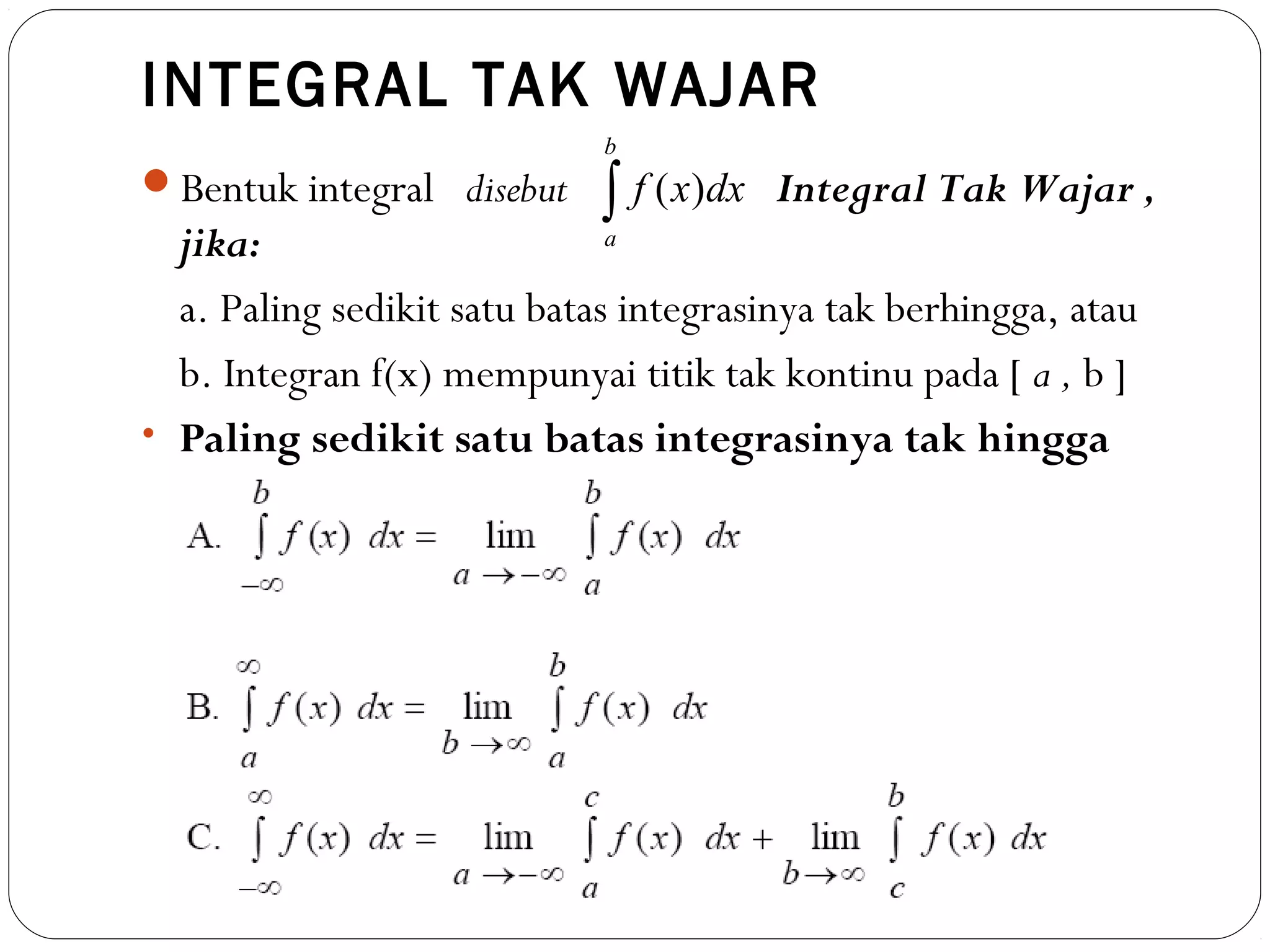 Kalkulus 2 integral | PPT