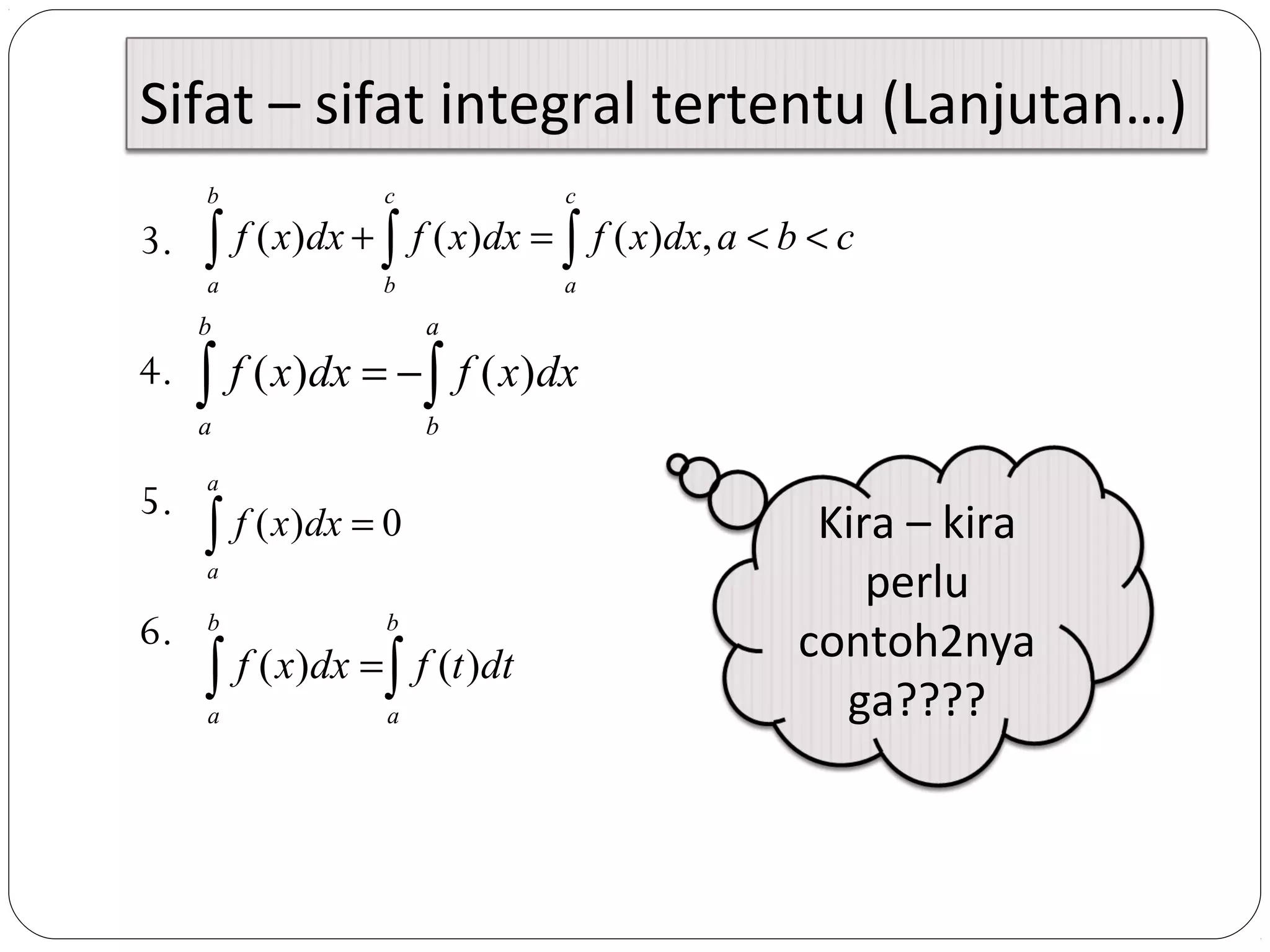 Kalkulus 2 integral | PPT