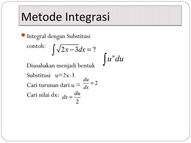 Kalkulus 2 integral | PPT