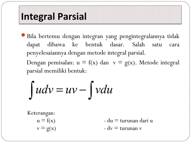Kalkulus 2 integral | PPT