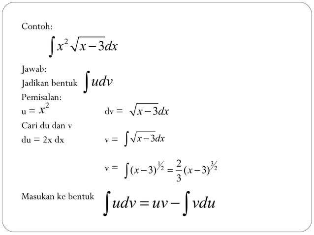 Kalkulus 2 integral | PPT