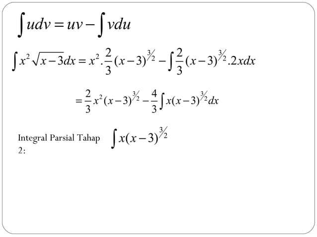 Kalkulus 2 integral | PPT