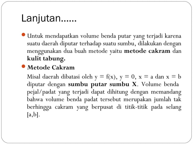 Kalkulus 2 integral | PPT