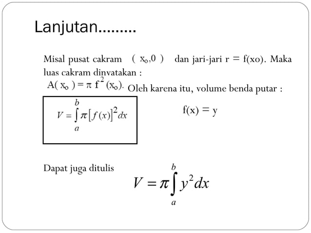 Kalkulus 2 integral | PPT