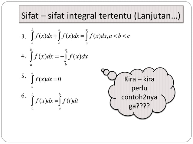 Kalkulus 2 integral | PPT