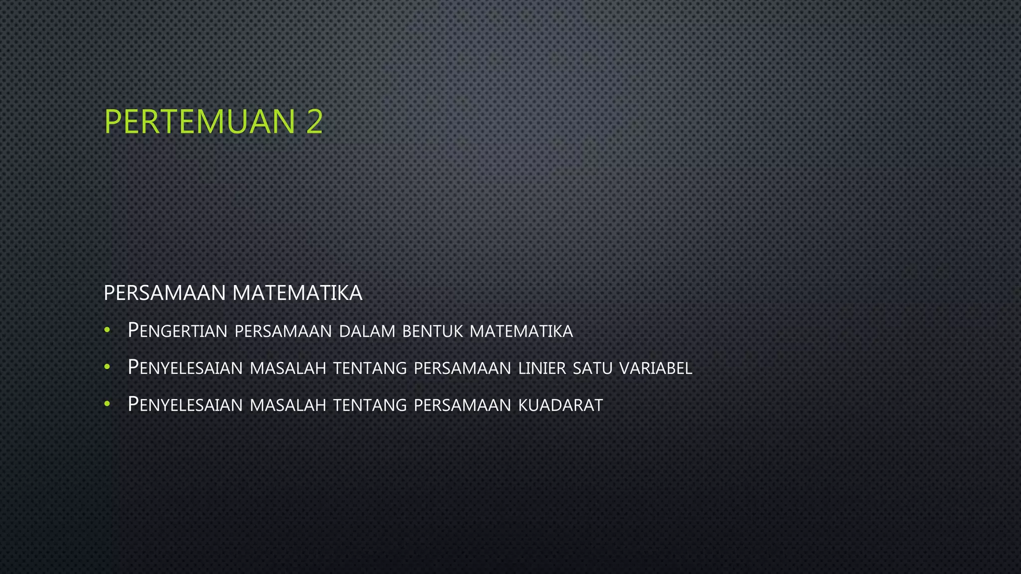 KALKULUS SEMESTER 1 UNINDRA PERTEMUAN 2 | PPT