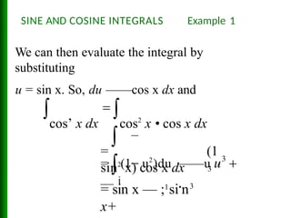 Kalkulus 2 - Integral Trigonometri, Implementasi perhitungan integral ...