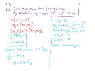 Kalkulus 2 minggu 11 | PPT