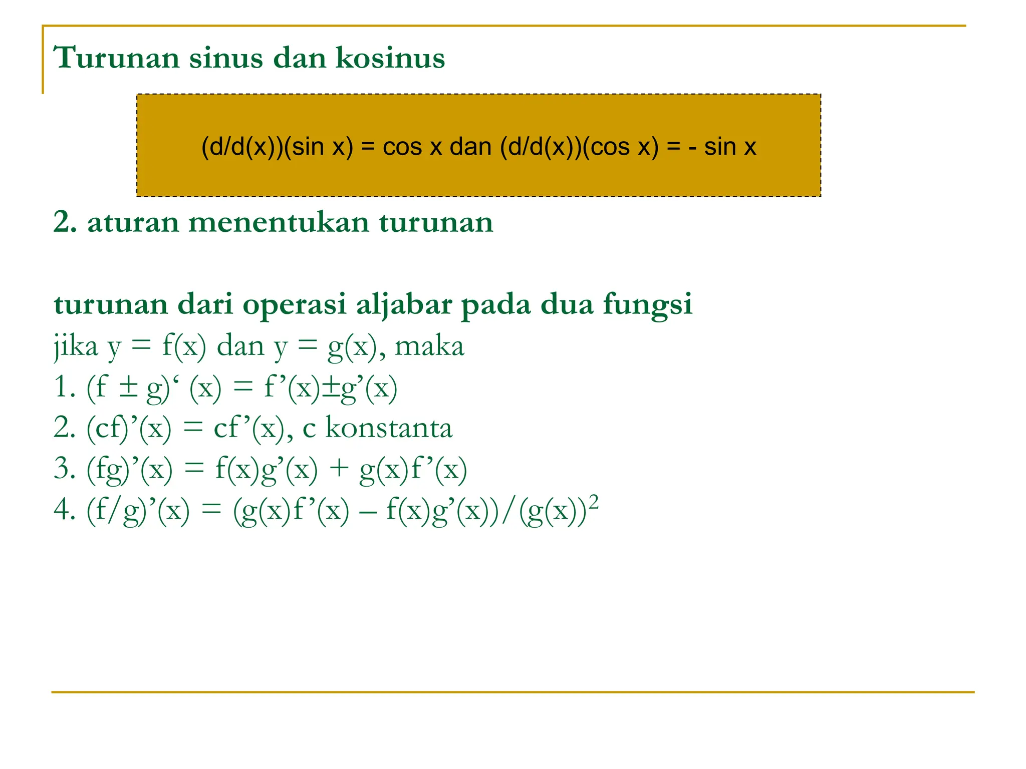 Kalkulus_diferensial.ppt untuk perkuliahan kalkulus | PPT