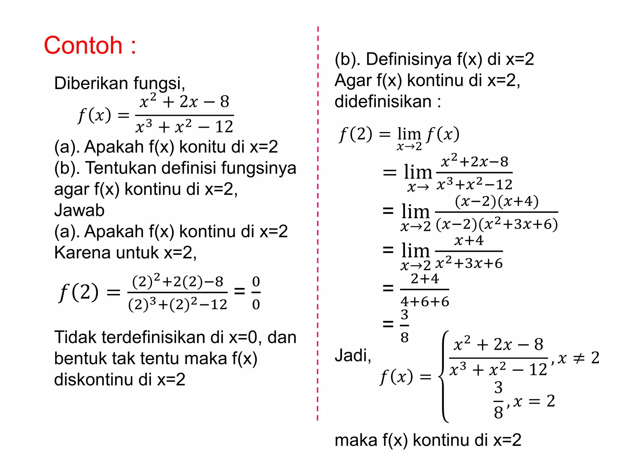 Kalkulus modul 2 fungsi dan limit fungsi revisi | PDF