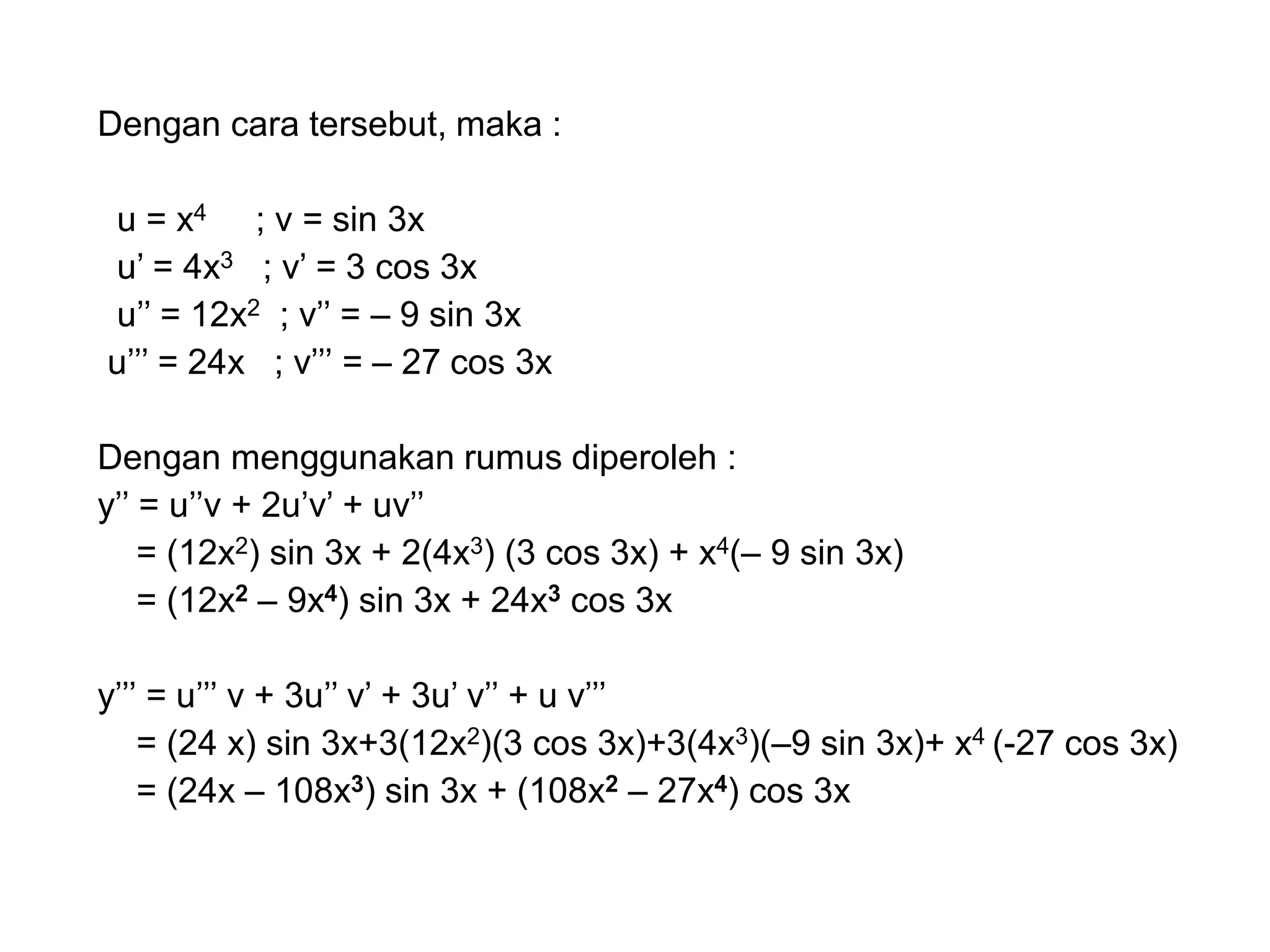 Kalkulus modul 3a turunan fungsi revisi | PPT