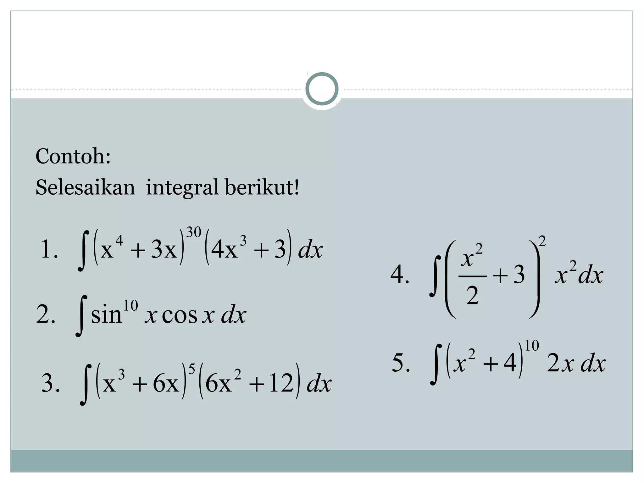 Kalkulus turunan dan integral | PPT