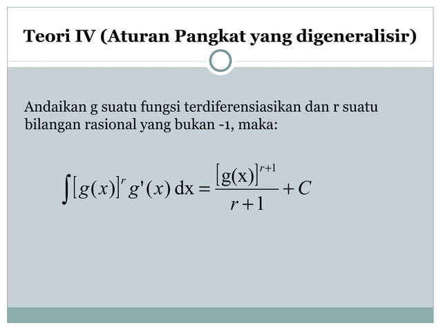Kalkulus turunan dan integral | PPT