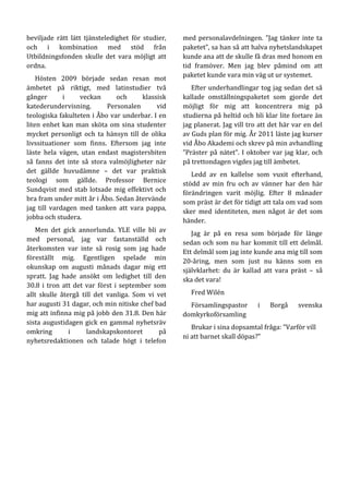 Kallad till präst | PDF